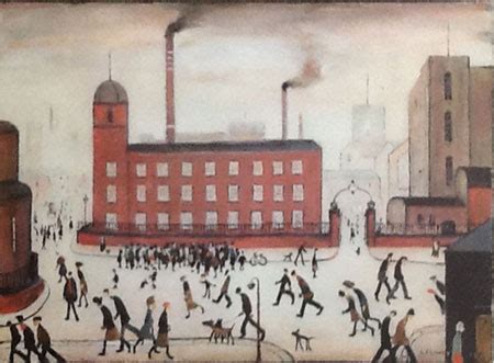 Lowry Mill Scene Unsigned