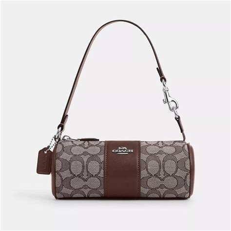 Coach Outlet Nolita Barrel Bag Brown Coach Cylinder Bag Coach
