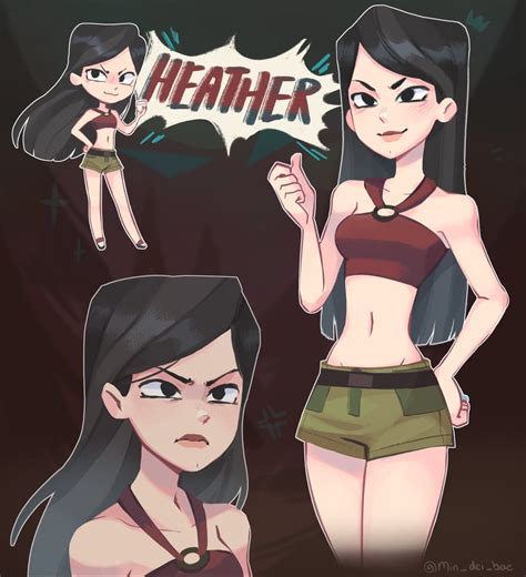 Heather Total Drama Drawn By Mindeibae Danbooru