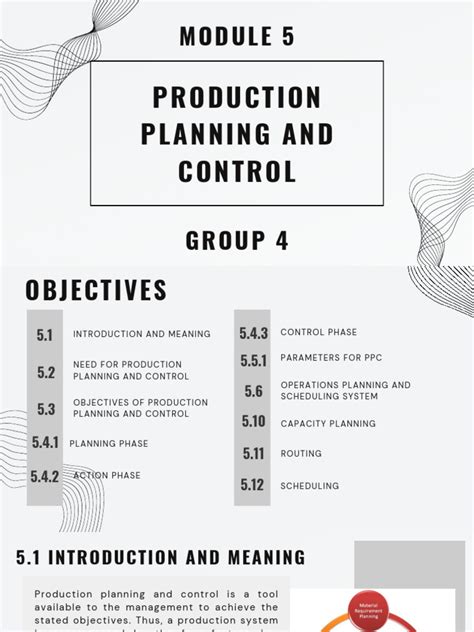 Module 5 Production Planning And Control Pdf Scheduling Production