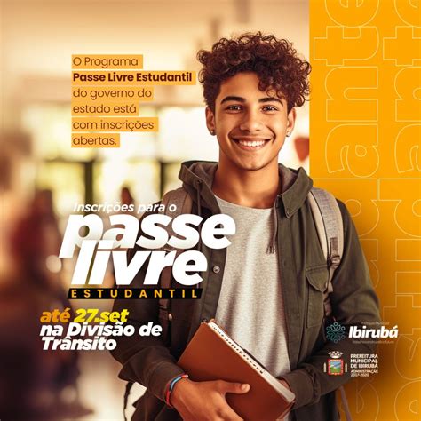 Abertas As Inscrições Para O Passe Livre Estudantil Em Ibirubá Je