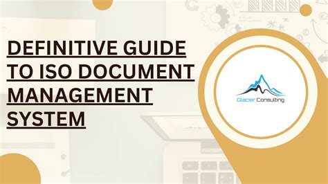 Definitive Guide To Iso Document Management Systempdf