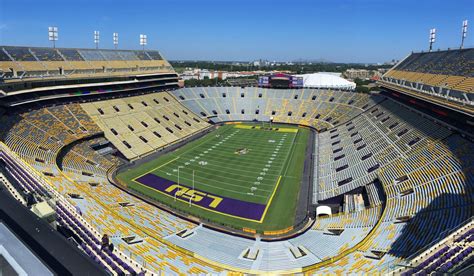Tiger Stadium Lsu Tigers Football Lsu Tiger Stadium