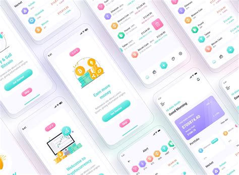 Crypto Wallet Mobile App UI Kits By Tauhid Hasan On Dribbble