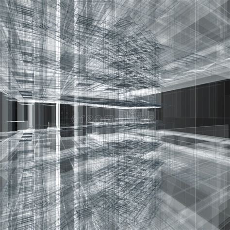 Office Building Inside Stock Illustration Illustration Of Black 16861047