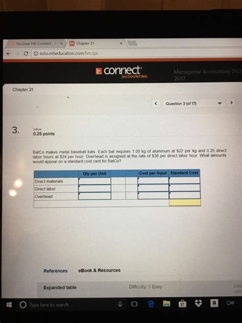Solved McGraw Hill Connect M Chapter 21 Tpx Econnect Chegg