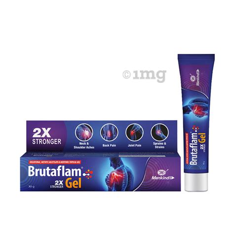 Brutaflam Gel Buy Tube Of 30 0 Gm Gel At Best Price In India 1mg