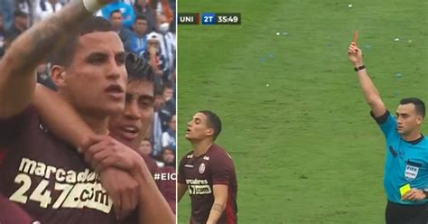 Alexander Succar Anotó Gol De Penal Y Fue Expulsado En Alianza Lima Vs