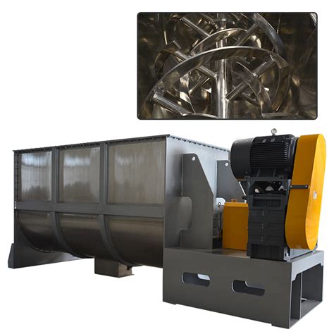 Horizontal Mixing Machine Blending Equipment For Chemical Cosmetic