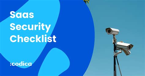 SaaS Security Checklist Protect Your SaaS App Codica