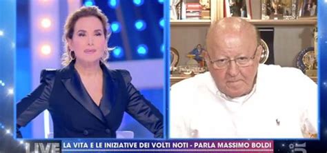 Barbara Durso Zittisce Massimo Boldi In Diretta Ma Ormai è Troppo Tardi