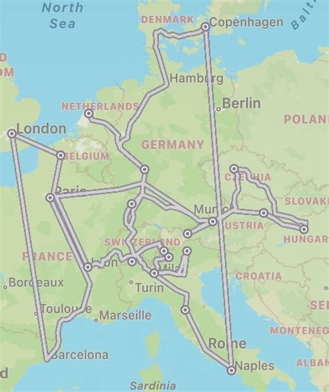 My Exact Two Month Eurail Itinerary With Costs Finding Alexx Blog