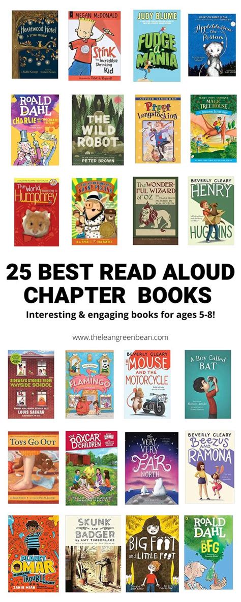 Read Aloud Chapter Books Artofit