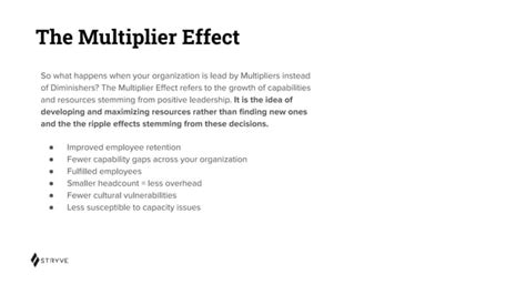 Multipliers By Liz Wiseman Book Summary Ppt