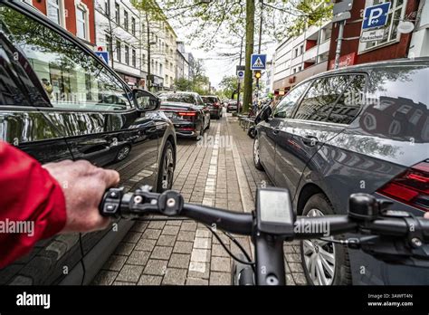 Cycling In The City Inner City Street Cycle Lane Bicycles Have