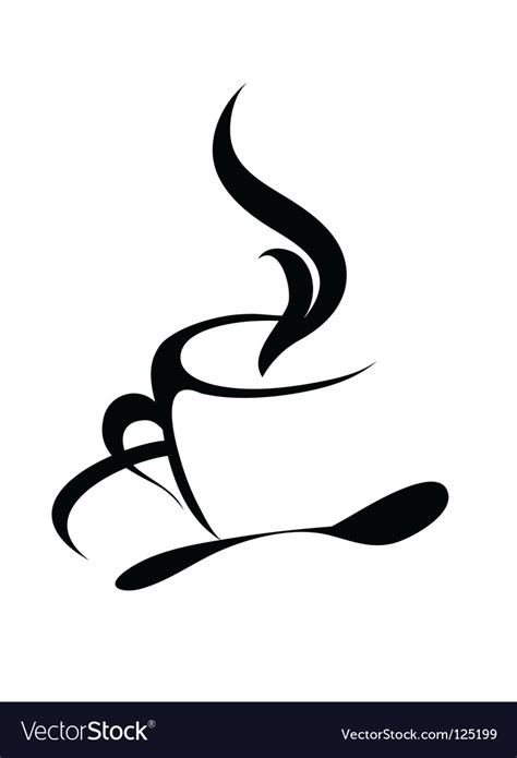 Coffee Royalty Free Vector Image Vectorstock