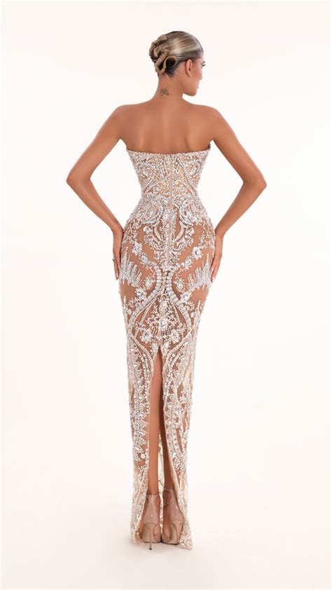 Embroidered Corset Dress Albina Dyla