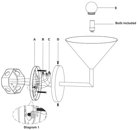 Visual Comfort Pcd 2200 Orsay Small Single Sconce Instruction Manual