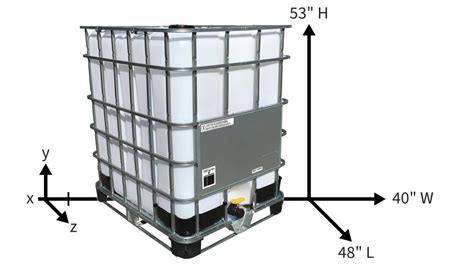 Ibc Tote Dimensions