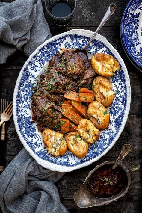 Pressure Cooker Balsamic Beef Brisket Supergolden Bakes