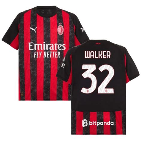 Maillot Milan Ac Domicile 2025 2026 Walker Foot Star