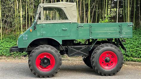 This 1959 Mercedes Benz U411 Unimog Is A Farmers Dream Machine