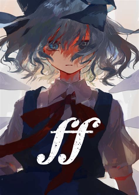 Safebooru 1girl Blue Eyes Blue Hair Cirno Commentary Request