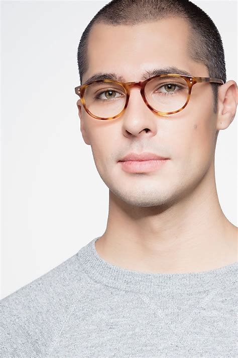 Split Round Tortoise Full Rim Eyeglasses Eyebuydirect Canada