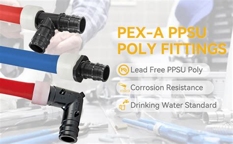 Guofis 3 4 Poly Pex A Expansion Fitting 20 Pack Ppsu Pex F1960 Combo