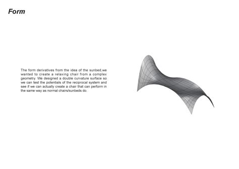 Reciprocal Chair Iaac Blog