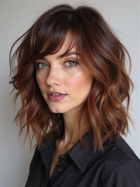 27 Long Shag Haircut From Crown Texture To Face Dusting Ends
