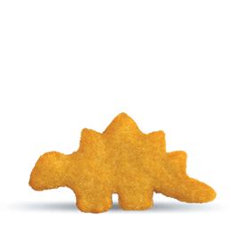 Gluten Free Dinosaur Shaped Nuggets Golden Platter