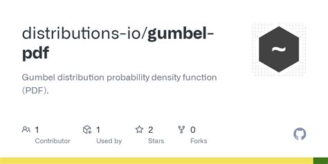 Github Distributions Io Gumbel Pdf Gumbel Distribution Probability Density Function Pdf