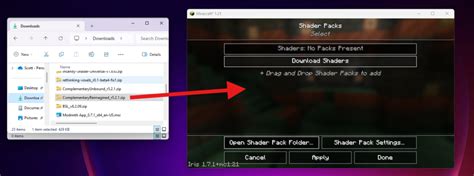 How To Install Shaders On Minecraft 1 21 Modded Minecraft With Jangro