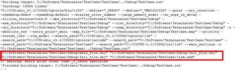 Project Migraton From Ccs To Ccs Link Order Is Not Taking Effect