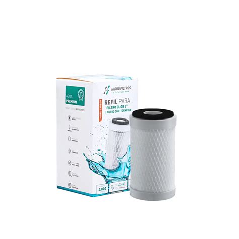 Filtro Refil Carbon Block 5 Polegadas Hidro Filtros Shopee Brasil