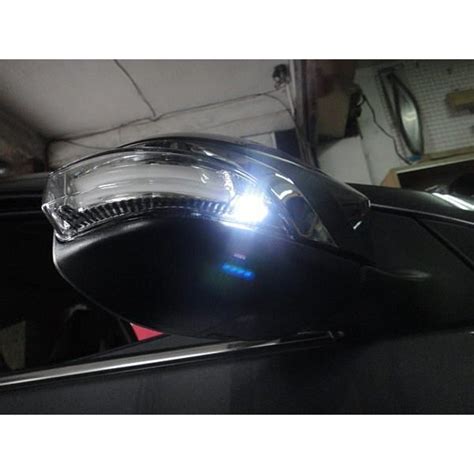 明耀汽車~豐田 2014~2018 Vios 三代後視鏡 Led 方向燈 小燈 照地燈 蝦皮購物