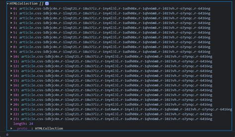 Javascript Iterating Over An Htmlcollection In A Chrome Extension