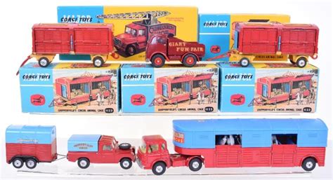 Sold Price Unboxed Corgi Chipperfield Circus Models March 2 0117 10