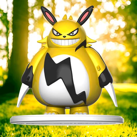 Grizzbolt Palworld Fan Art Rcharacterdesign