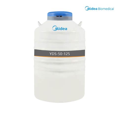 Midea Biomedical 50l Aluminum Structure Cryogenic Liquid Nitrogen Dewar