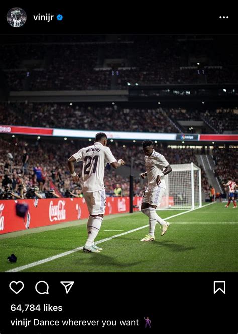 Madrid Zone On Twitter Vini Jr On Instagram