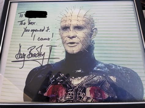 My Wife Got Me A Birthday Present From The Man Himself Rhellraiser