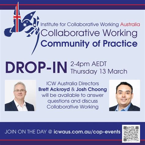 Institute For Collaborative Working Australia Is Pleased To Invite You