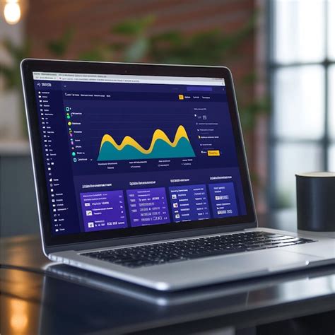 Campaign Tracking Dashboard Premium AI Generated Image