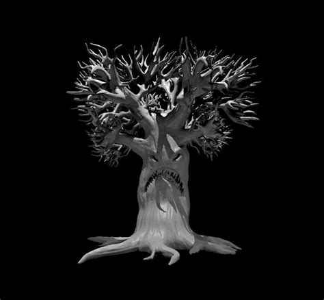 Dnd Minifig Tree Blight Dungeons And Dragons Mini Figurine Resin 3d