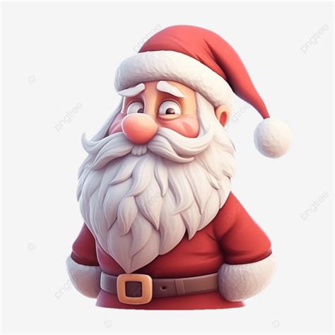 Christmas White Beard Old Man Cartoon Christmas Pendant Decorate Png
