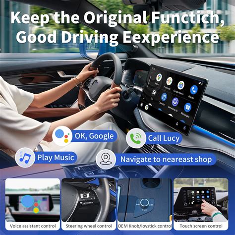 Leranda C Aa New Wireless Android Auto Box Adapter Car Dongle Car Multimedia Player Bluetooth