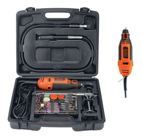 Mini Torno Black Decker Minitorno Rt18ka 113 Pzs Maletin