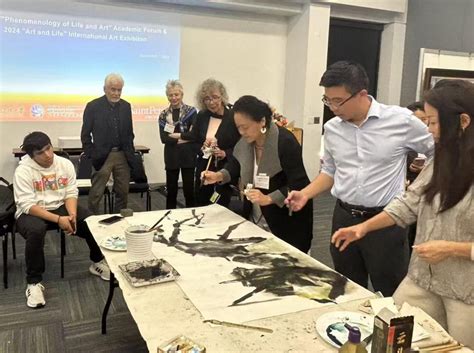 西安美院黄玲玲教授应邀赴美参加艺术交流活动 西安美术学院党委统战部